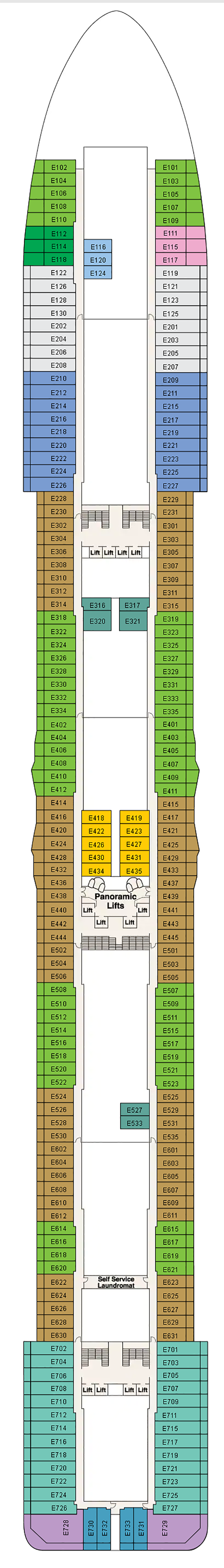Deck Plan For Enchanted Princess Iglu Cruise Deck Plan For Enchanted Princess Iglu Cruise