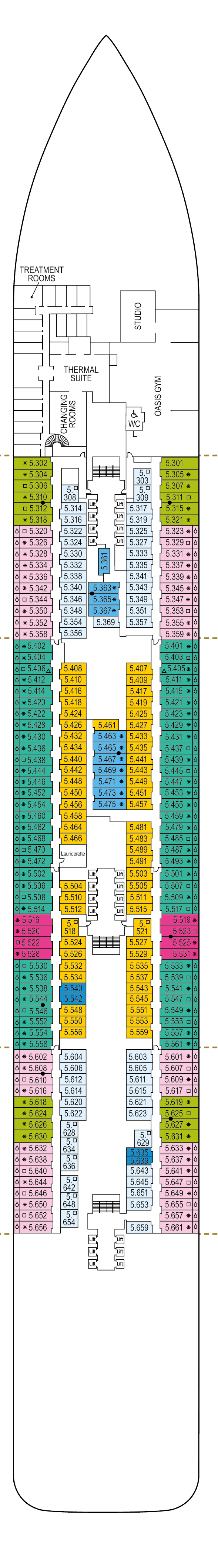 Iona – Deck Plans - Planet Cruise