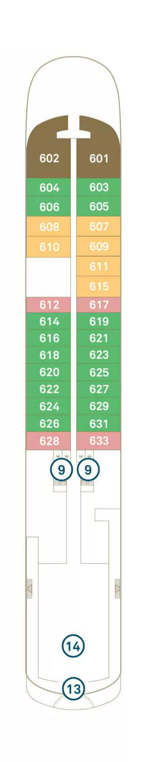 Scenic Eclipse – Deck Plans - Planet Cruise