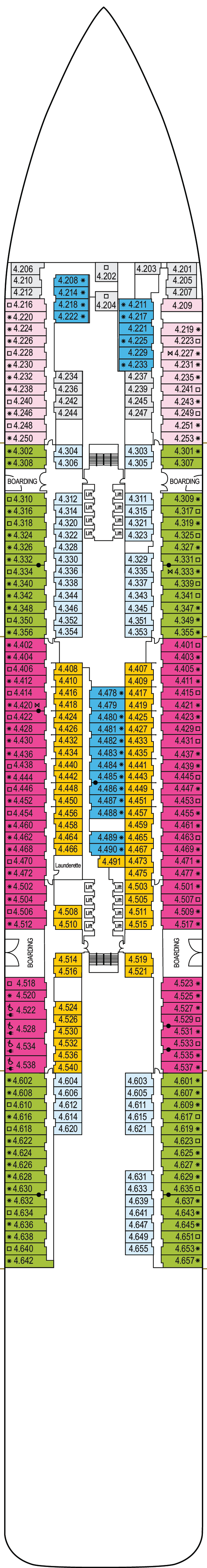 Arvia – Deck Plans - Planet Cruise