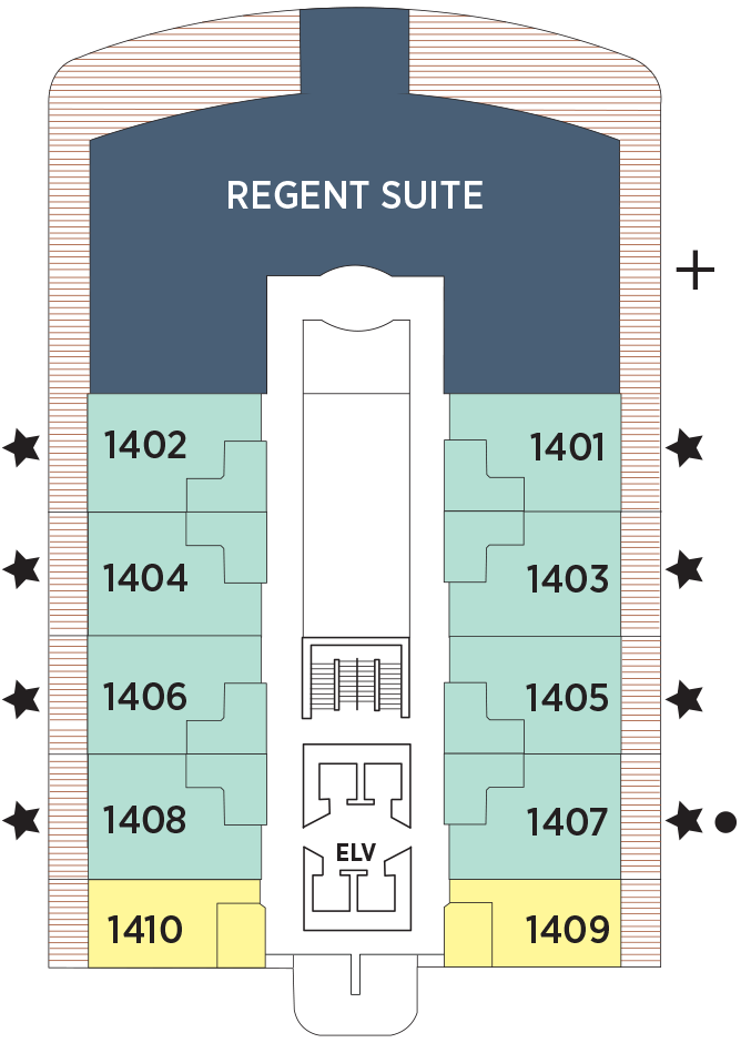 Regent Seven Seas Explorer - Deck Plans - Planet Cruise