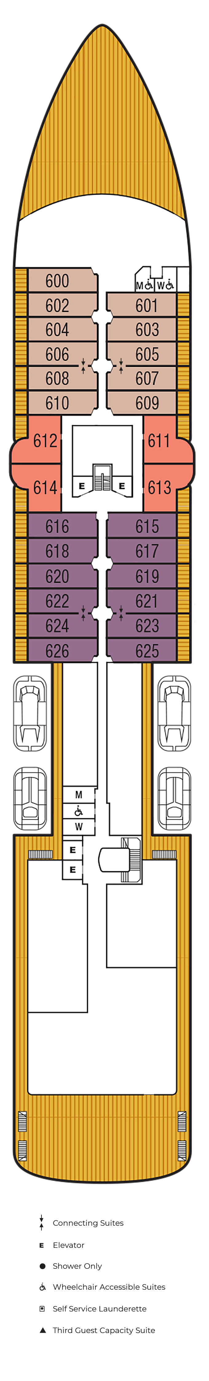 Seabourn Venture – Deck Plans - Planet Cruise