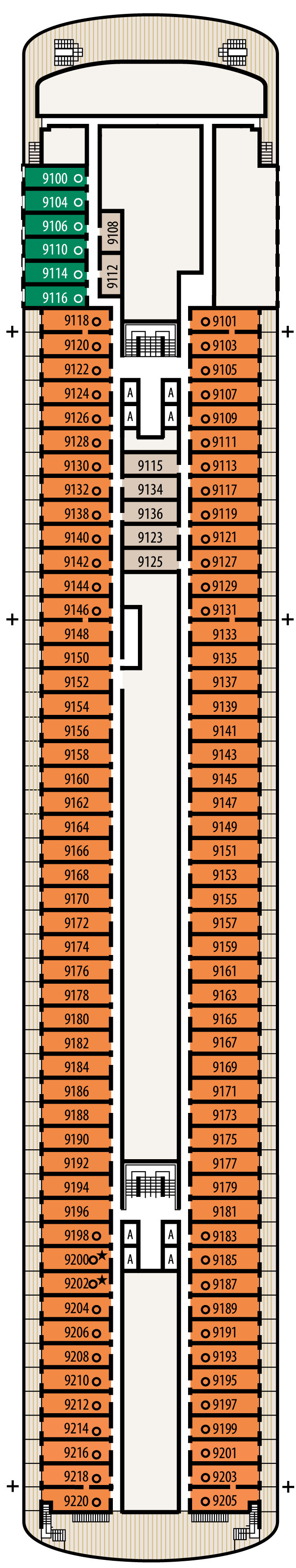 Renaissance – Deck Plans - Planet Cruise
