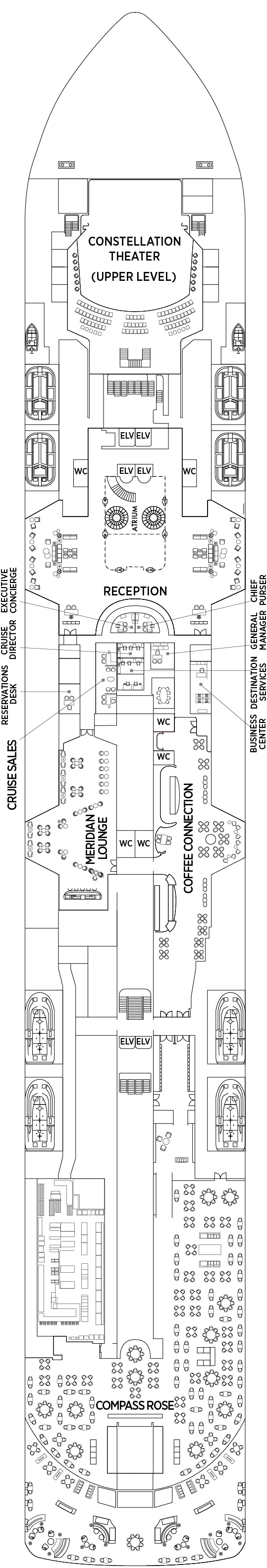 Regent Seven Seas Prestige – Deck Plans - Planet Cruise