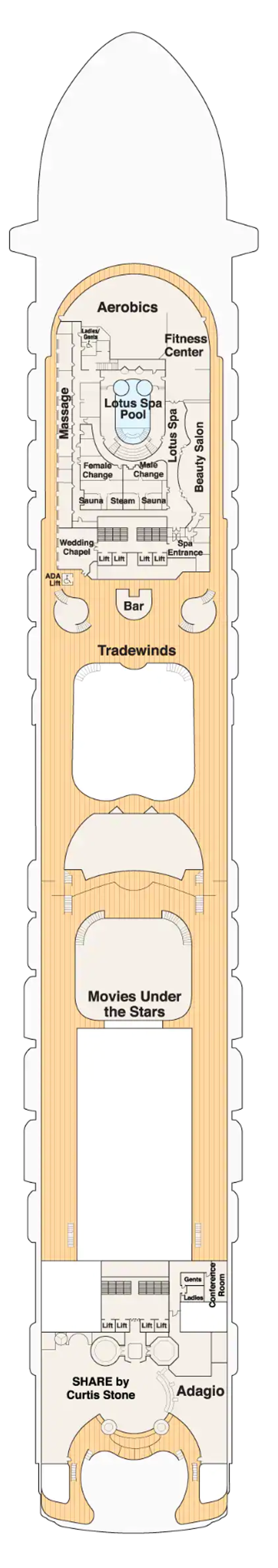 Deck Plans - Emerald Princess - Planet Cruise
