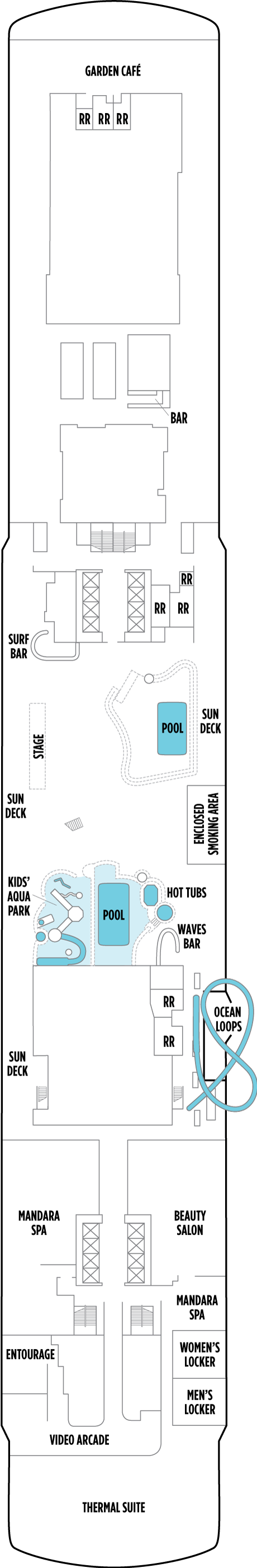 Norwegian Joy – Deck Plans - Planet Cruise
