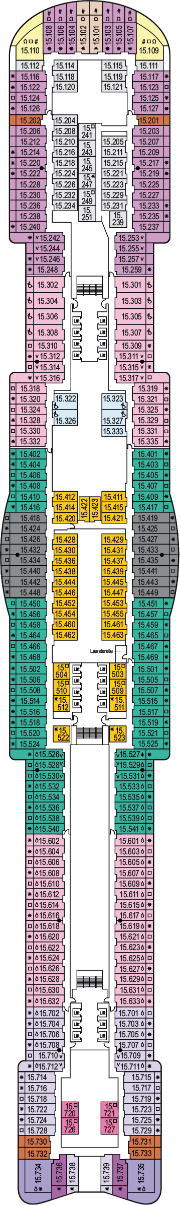 Arvia – Deck Plans - Planet Cruise