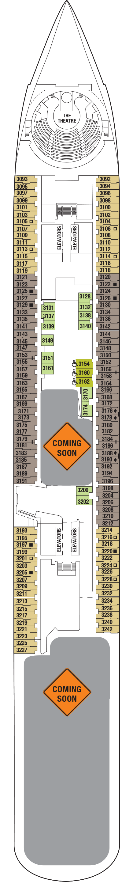 Celebrity Xcel – Deck Plans - Planet Cruise