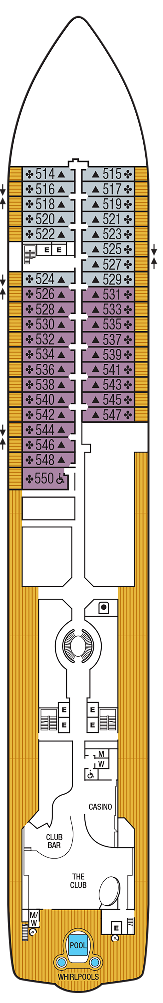 Seabourn Encore – Deck Plans - Planet Cruise