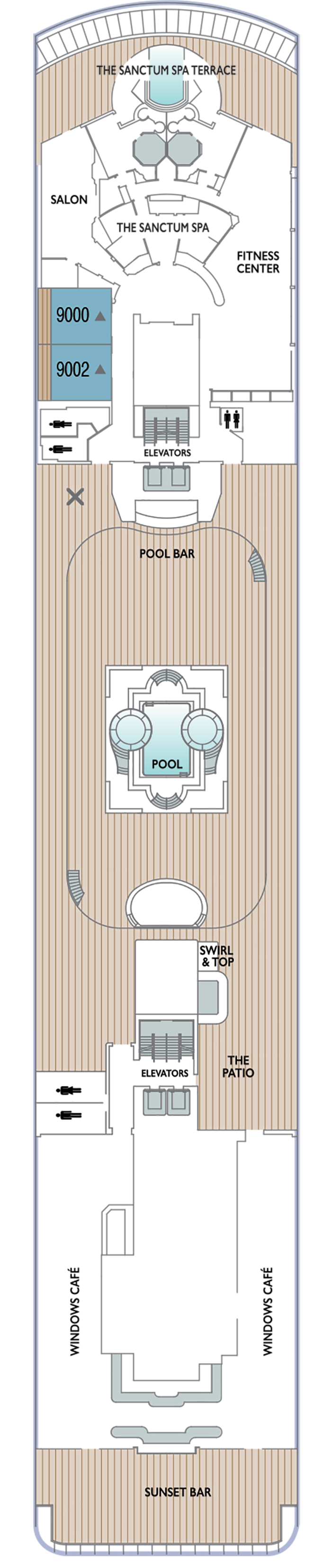 Deck Plans- Azamara Quest - Planet Cruise