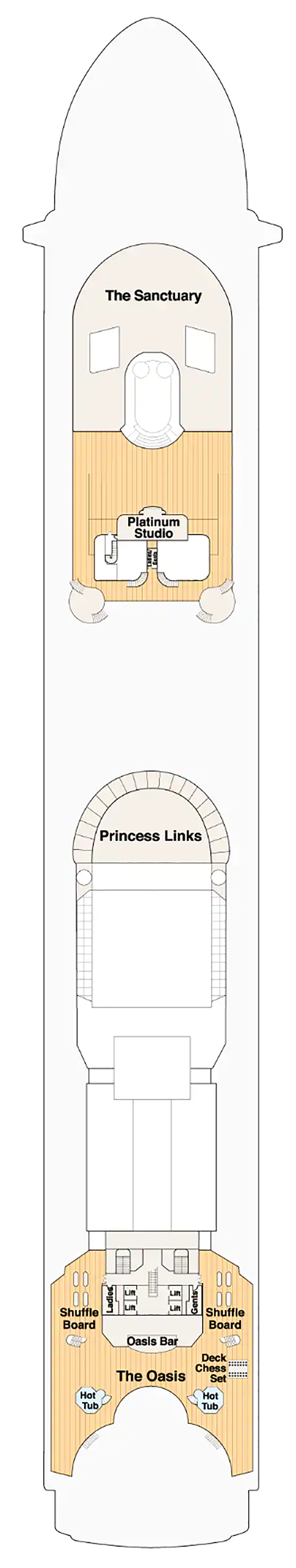Deck Plans- Diamond Princess - Planet Cruise