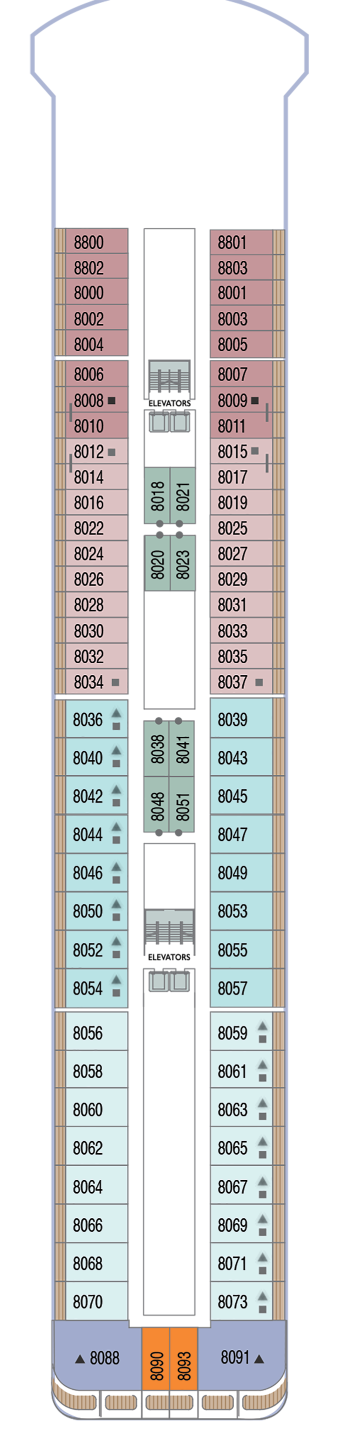 Deck Plans- Azamara Quest - Planet Cruise
