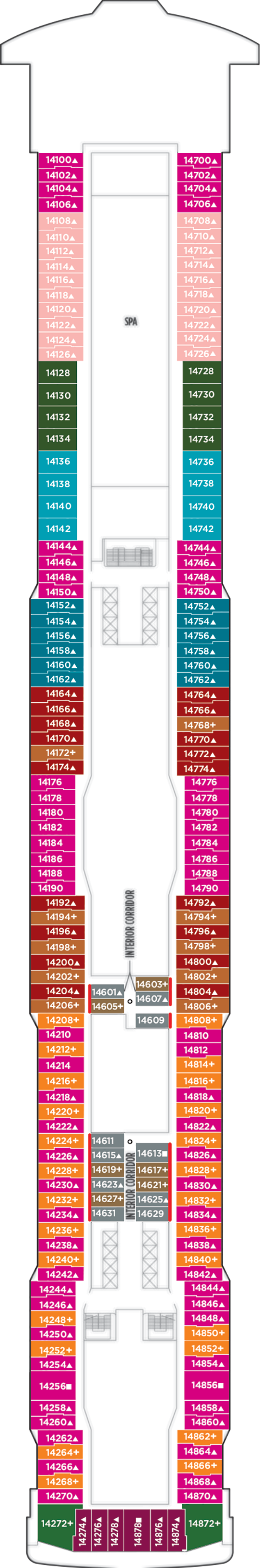 Norwegian Getaway Deck Plans