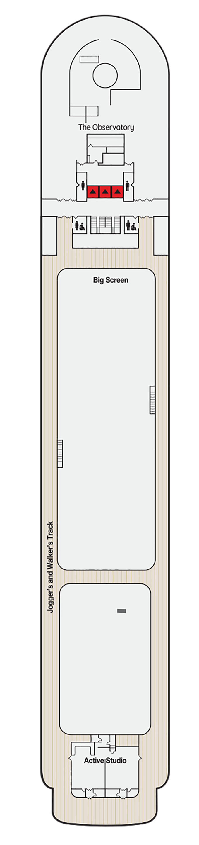 Deck Plan for Ambience | Iglu Cruise