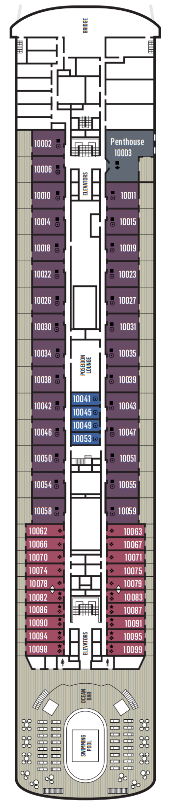 Celestyal Journey – Deck Plans - Planet Cruise