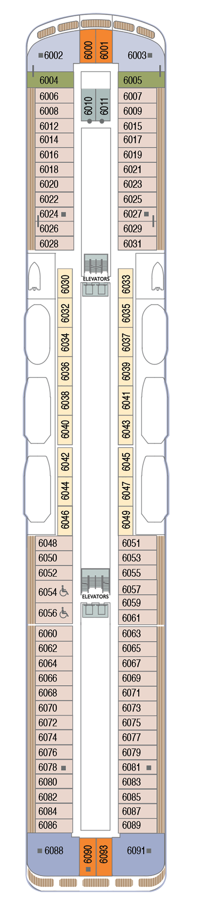 Azamara Onward – Deck Plans - Planet Cruise