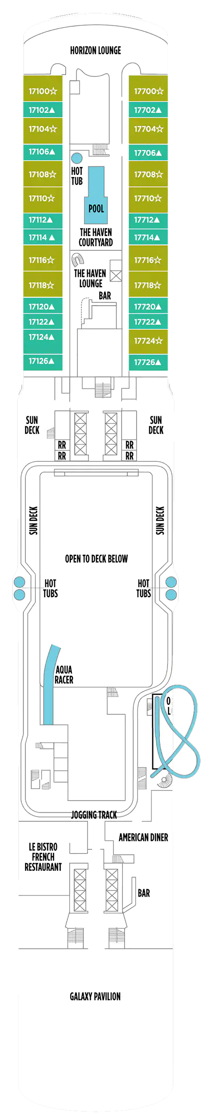 Deck Plans- Norwegian Encore - Planet Cruise