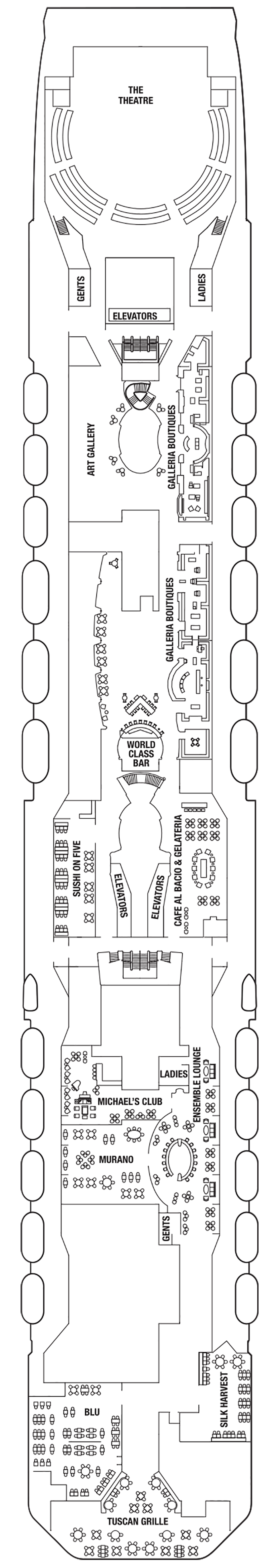 Celebrity Solstice Deck Plans