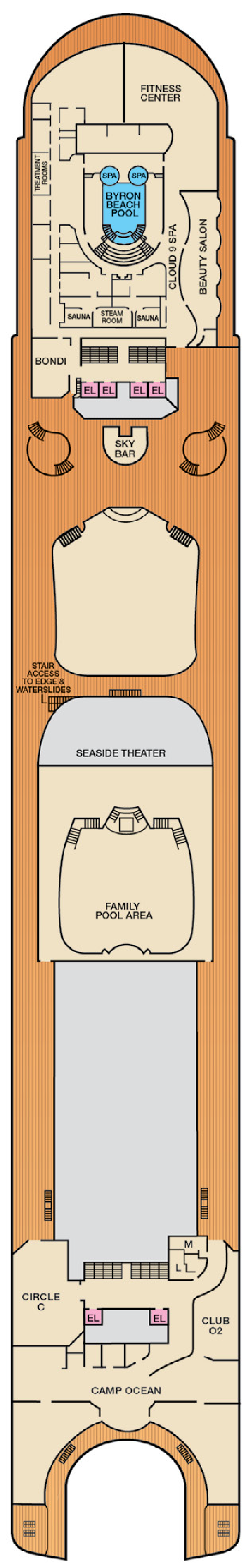 Carnival Encounter – Deck Plans - Planet Cruise