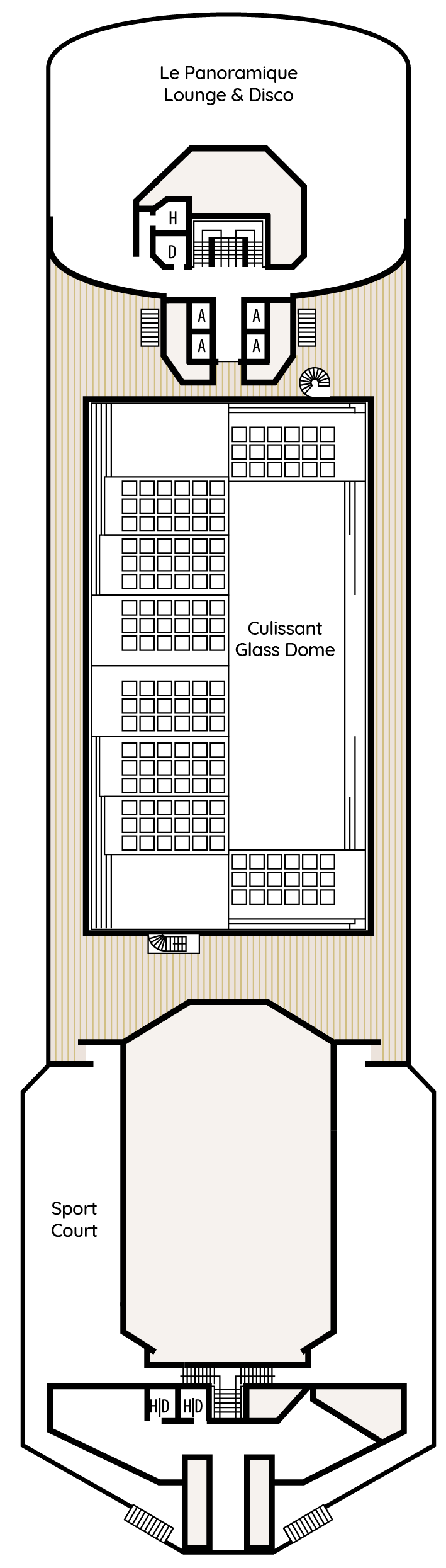 Renaissance – Deck Plans - Planet Cruise