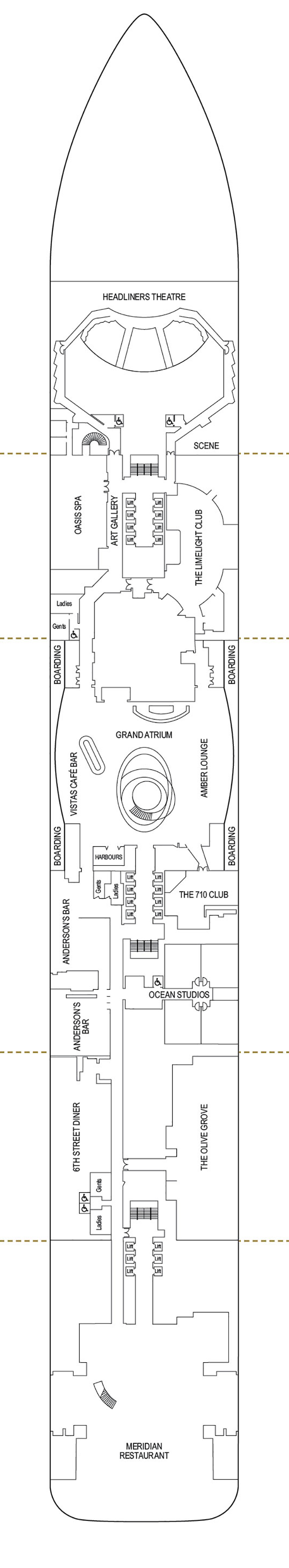 Arvia – Deck Plans - Planet Cruise
