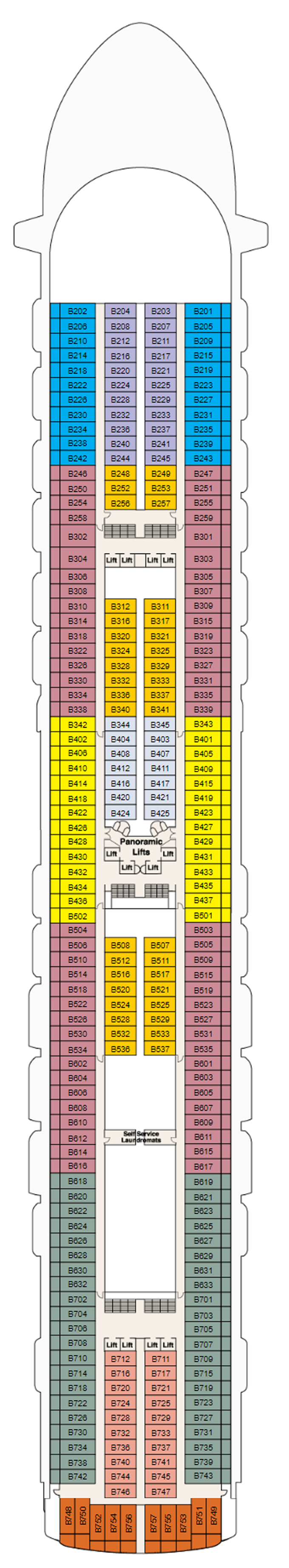 Deck Plans - Emerald Princess - Planet Cruise