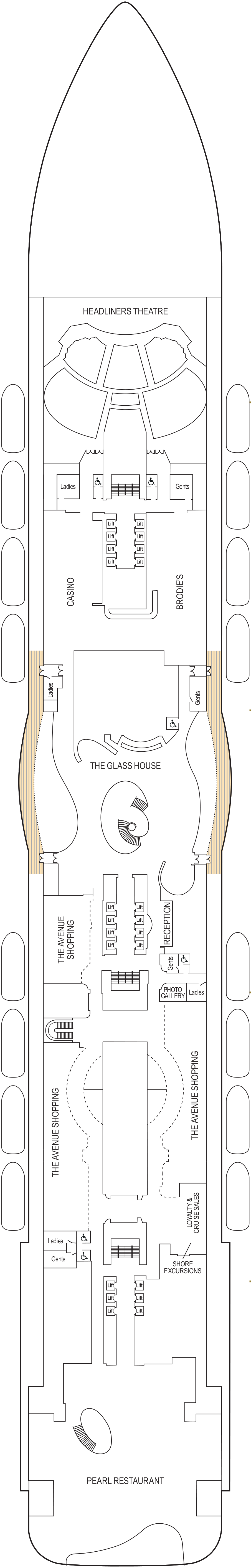 Iona – Deck Plans - Planet Cruise