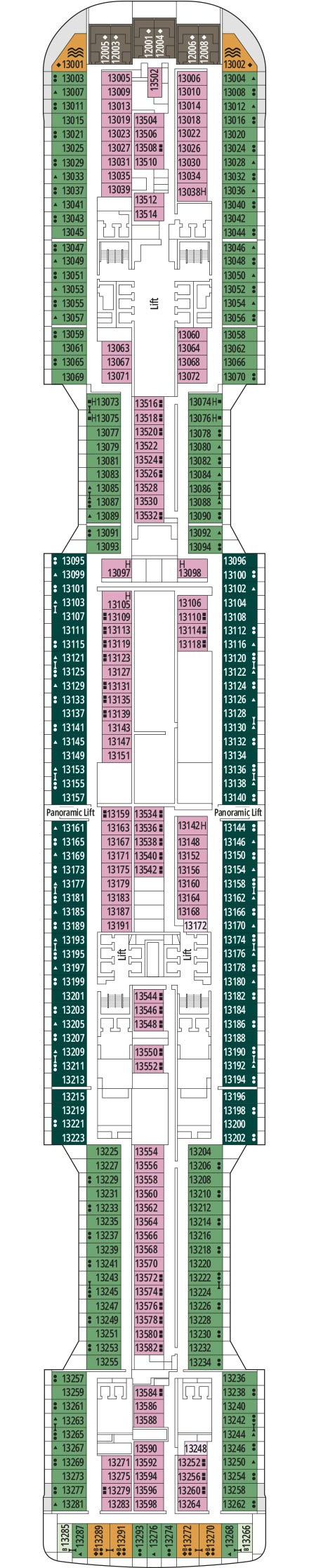 MSC Euribia – Piano nave - Planet Cruise IT