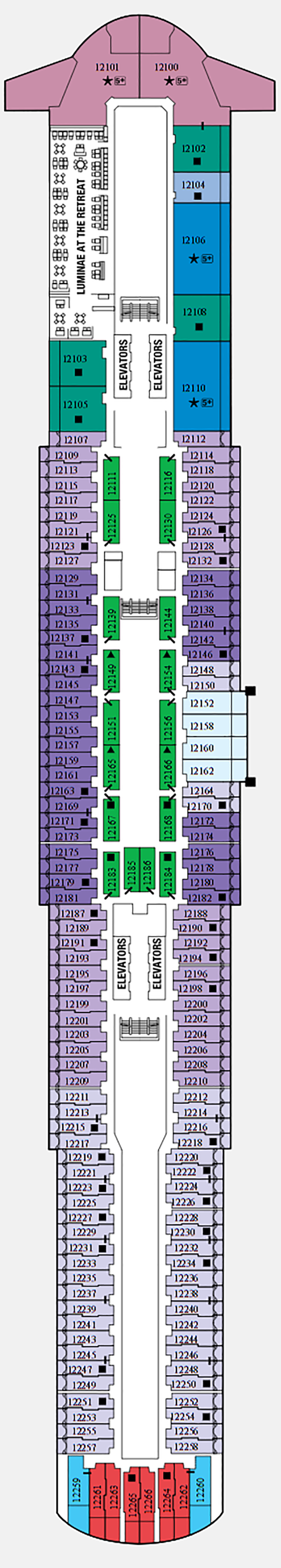 Deck Plans -Celebrity Edge - Planet Cruise