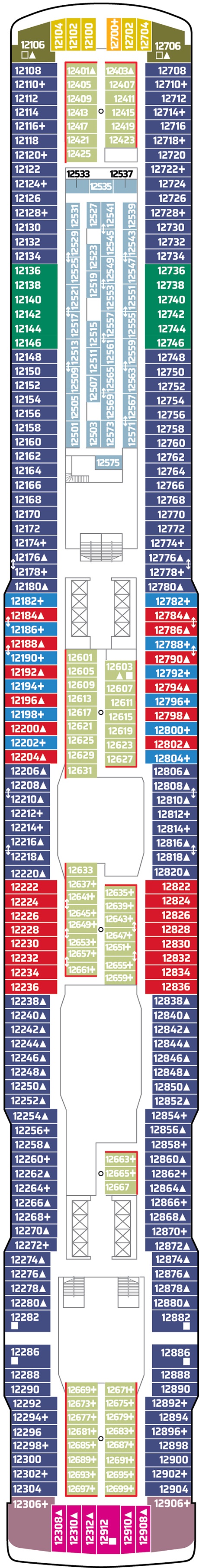 Deck Plans- Norwegian Encore - Planet Cruise