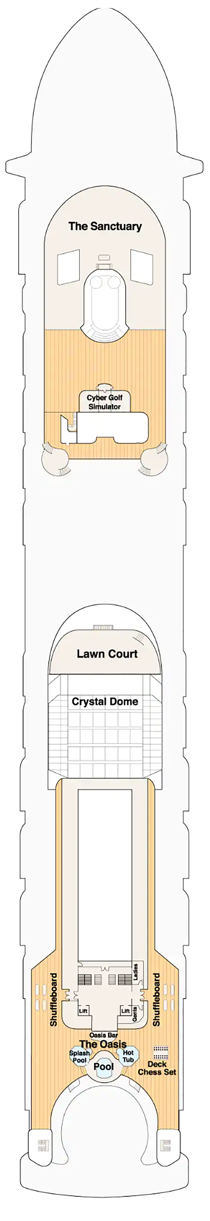 Deck Plans - Star Princess - Planet Cruise