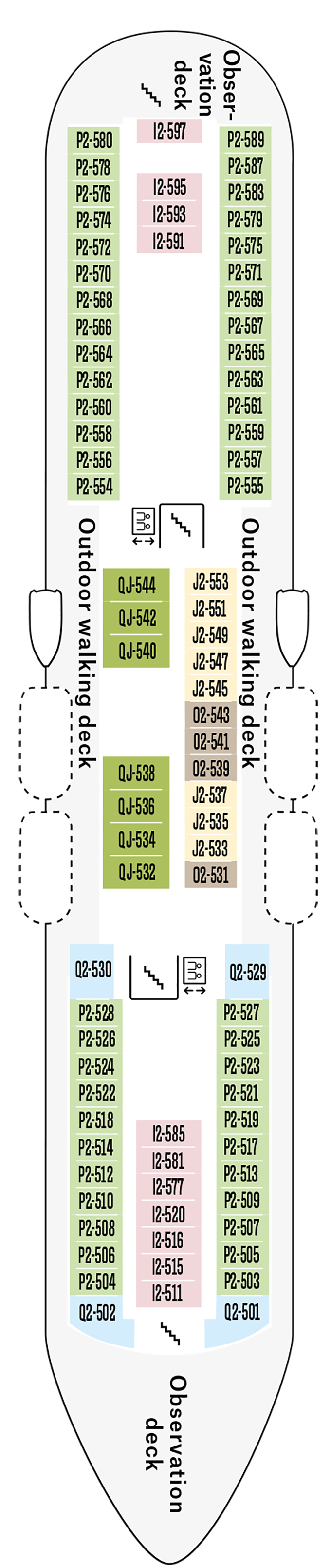 MS Otto Sverdrup – Deck Plans - Planet Cruise