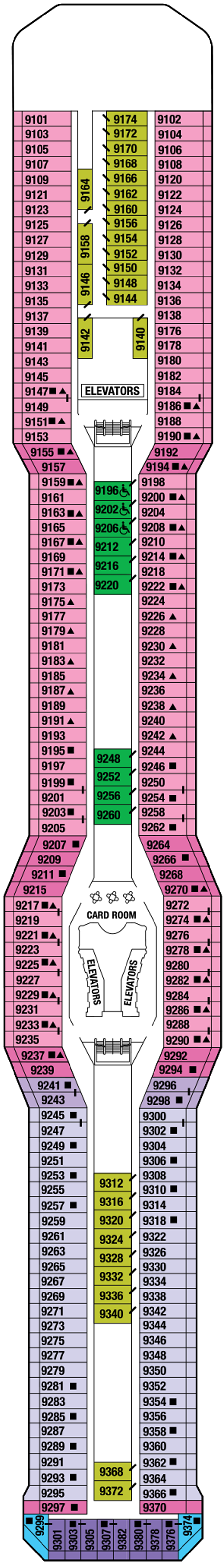 Deck Plans - Celebrity Solstice - Planet Cruise