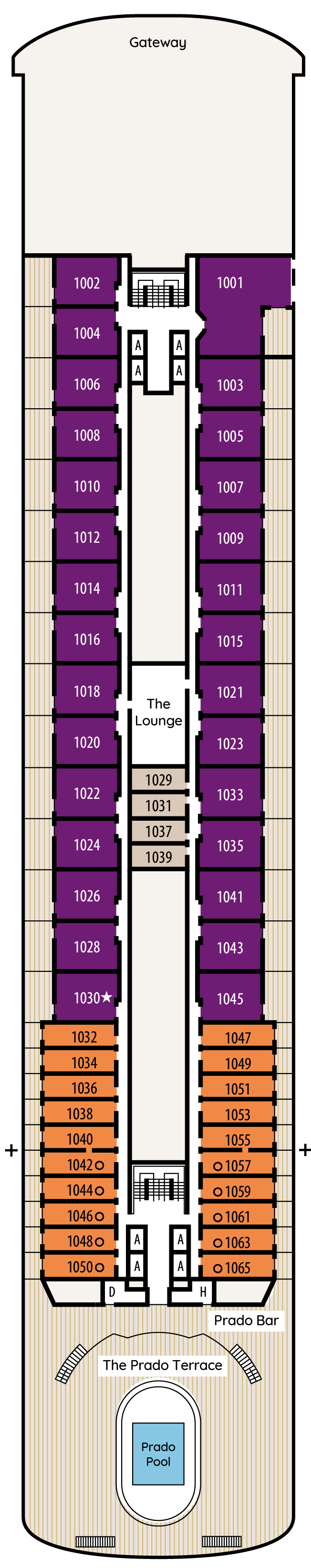 Renaissance – Deck Plans - Planet Cruise