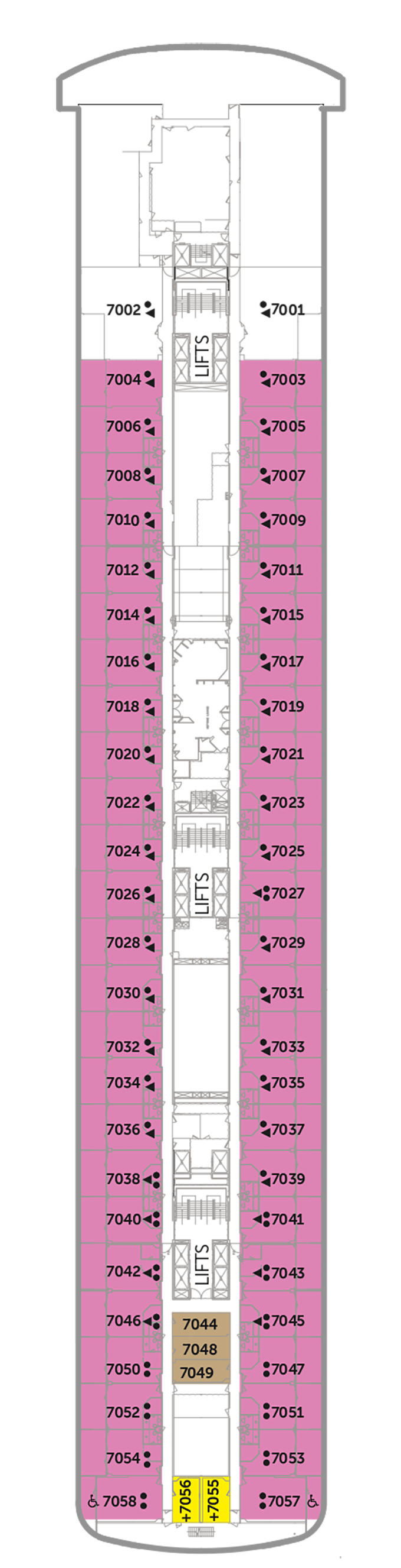 Bolette – Deck Plans - Planet Cruise