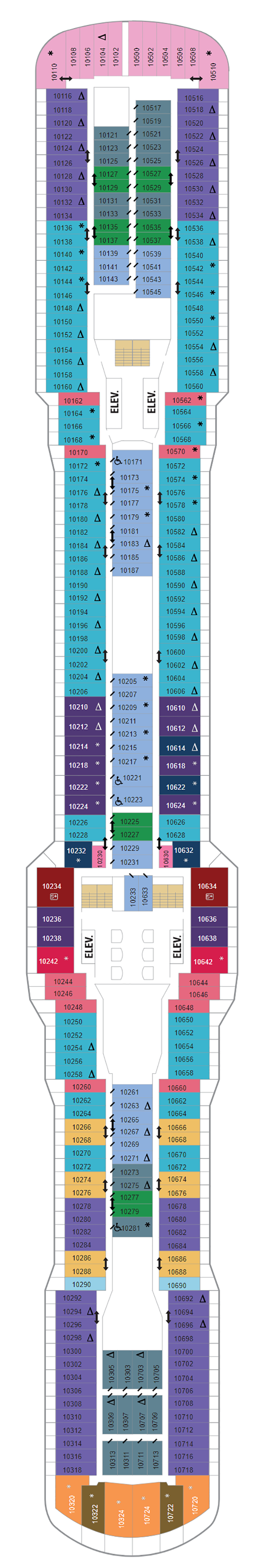 Deck Plans - Quantum of the Seas - Planet Cruise