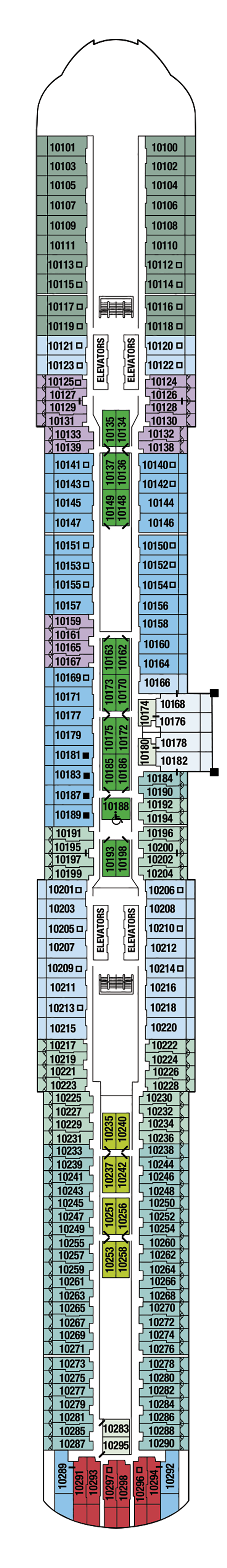 Celebrity Beyond – Deck Plans - Planet Cruise