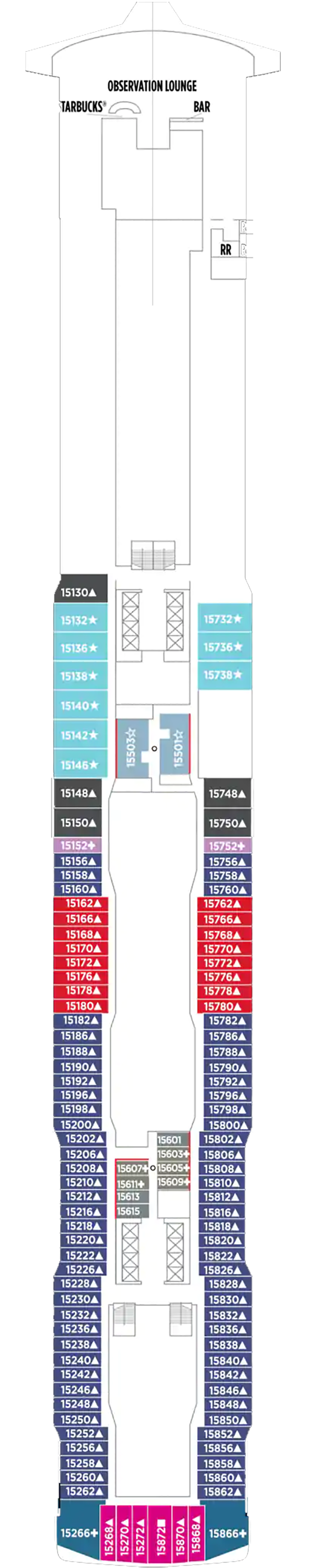 Norwegian Joy – Deck Plans - Planet Cruise