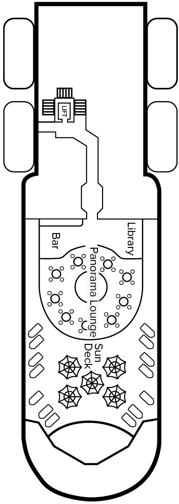 Travelmarvel MS Caledonian Sky – Deck Plans - Planet Cruise