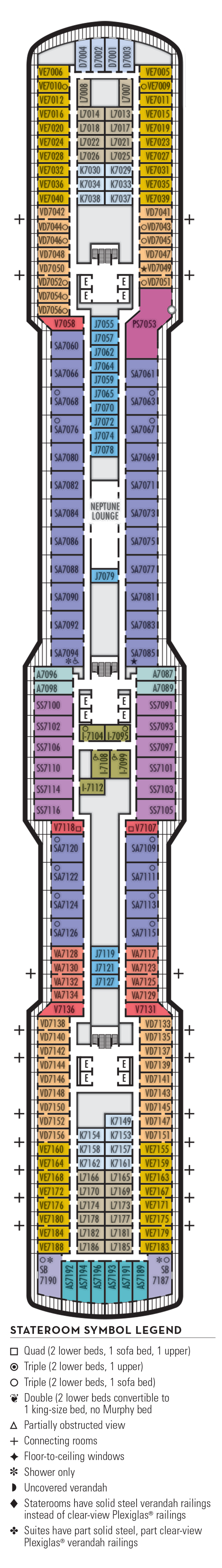 Rotterdam – Deck Plans - Planet Cruise