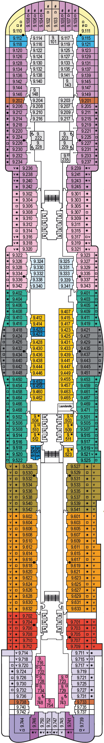 Arvia – Deck Plans - Planet Cruise
