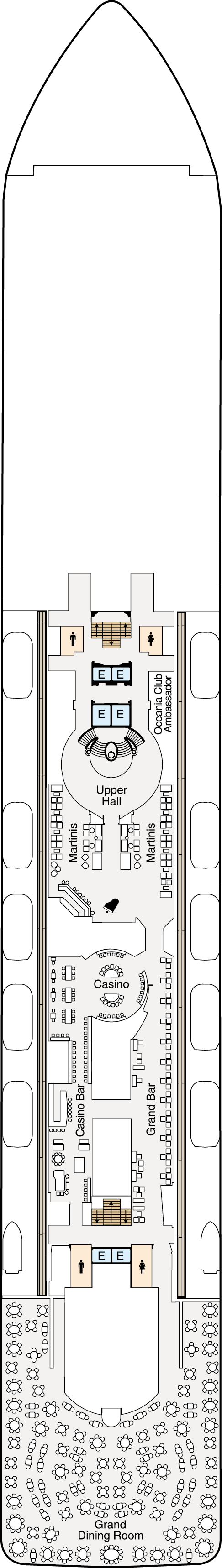 Riviera – Deck Plans - Planet Cruise
