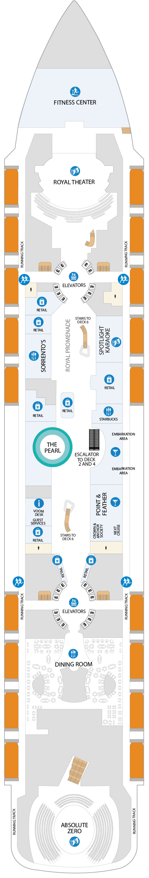 Star of the Seas – Deck Plans - Planet Cruise