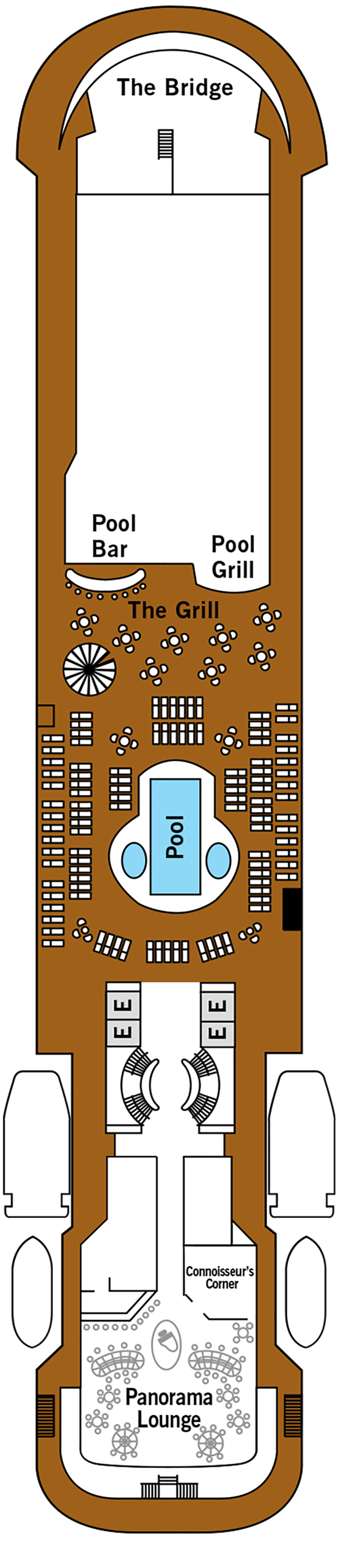 Silver Cloud – Deck Plans - Planet Cruise