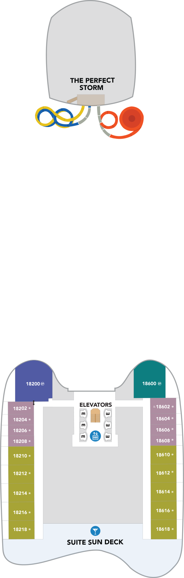 Utopia of the Seas – Deck Plans - Planet Cruise