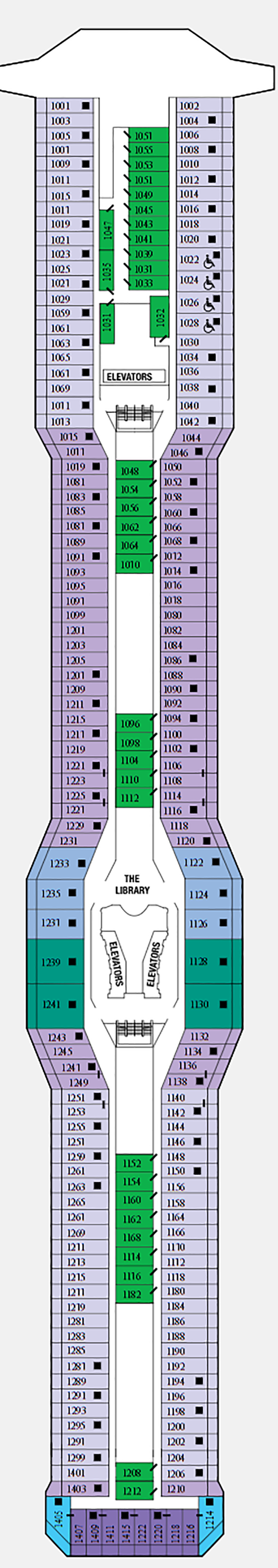 Deck Plans - Celebrity Reflection - Planet Cruise