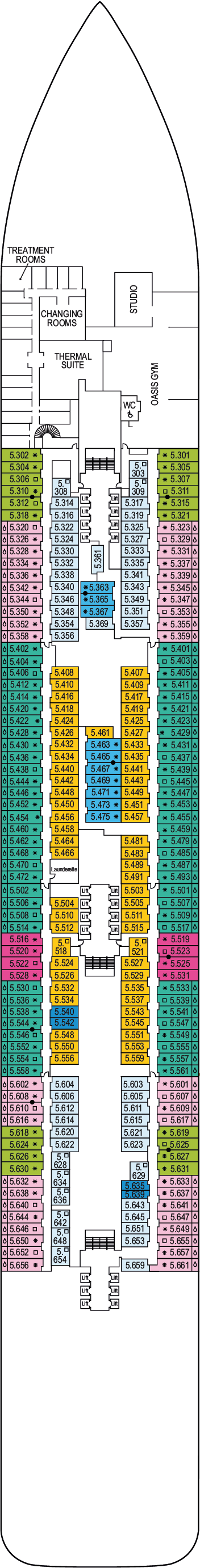 Arvia – Deck Plans - Planet Cruise