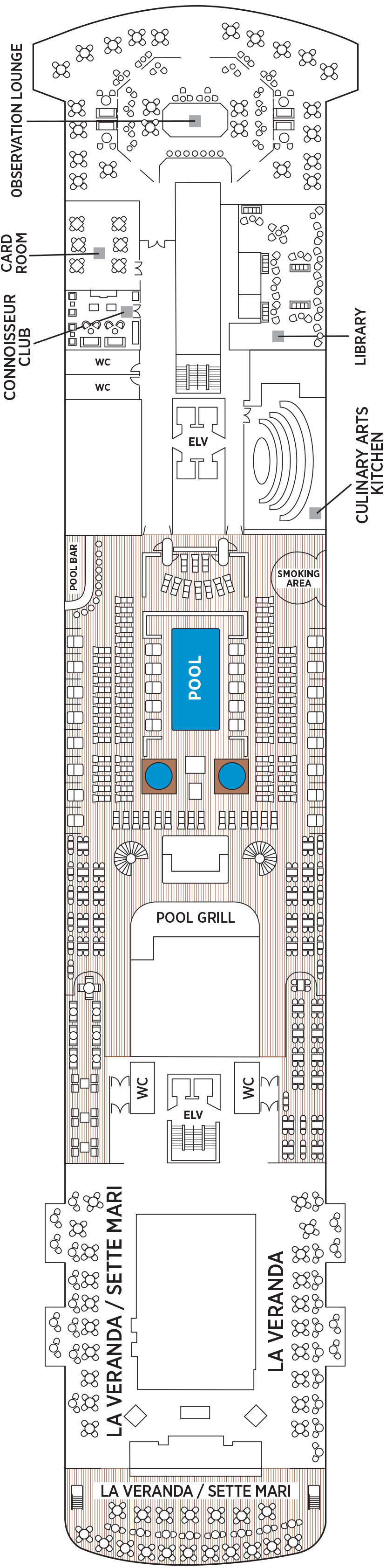 Regent Seven Seas Splendor – Deck Plans - Planet Cruise