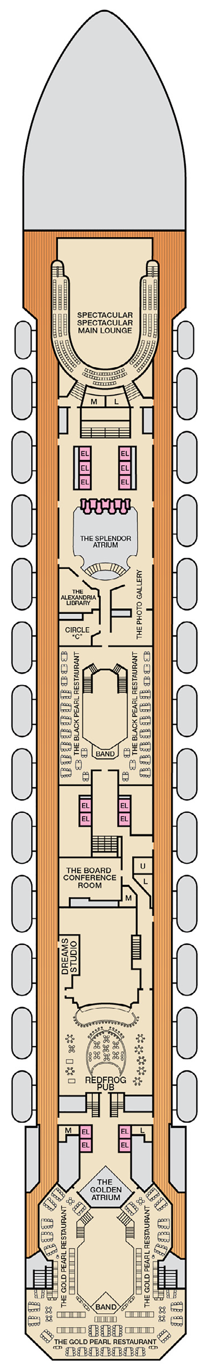 Deck Plans - Carnival Splendor - Planet Cruise