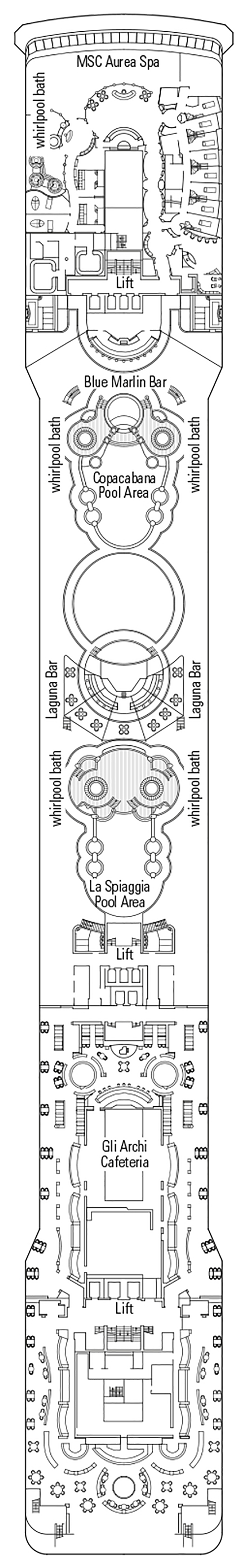 Deck Plans - MSC Musica - Planet Cruise